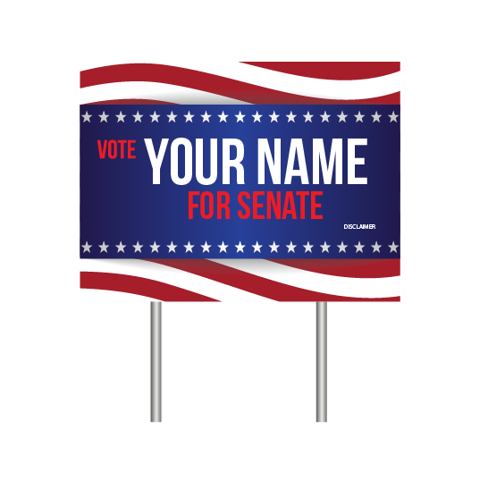 Political Campaign Signs & Yard Signs Jamestown ND | Newman Print